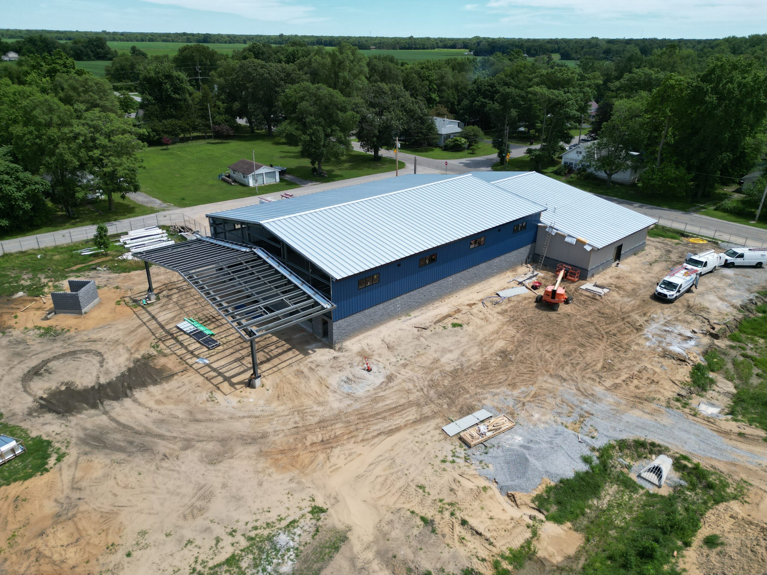 Metal and Steel Structures in Indiana - Architectural & Construction